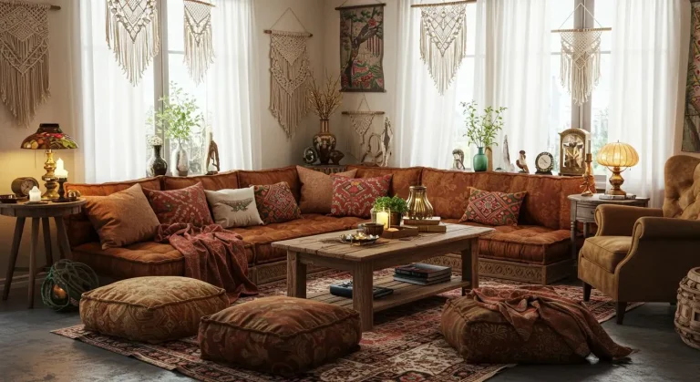 30 Chic Boho Living Room Grey Floor Ideas For Transformation