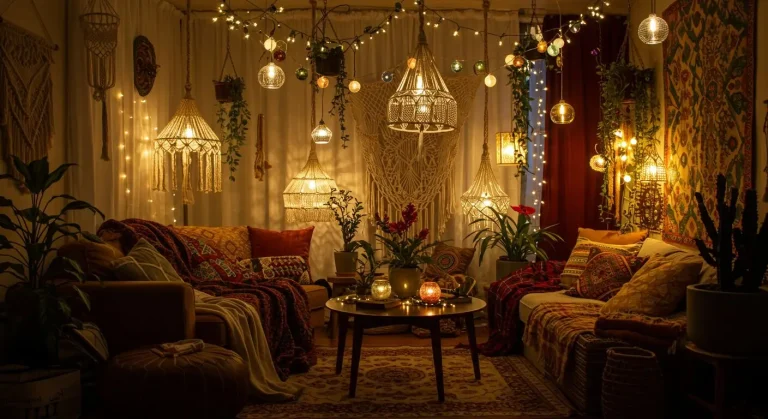 33 Boho Living Room Color Scheme Ideas To Transform Space