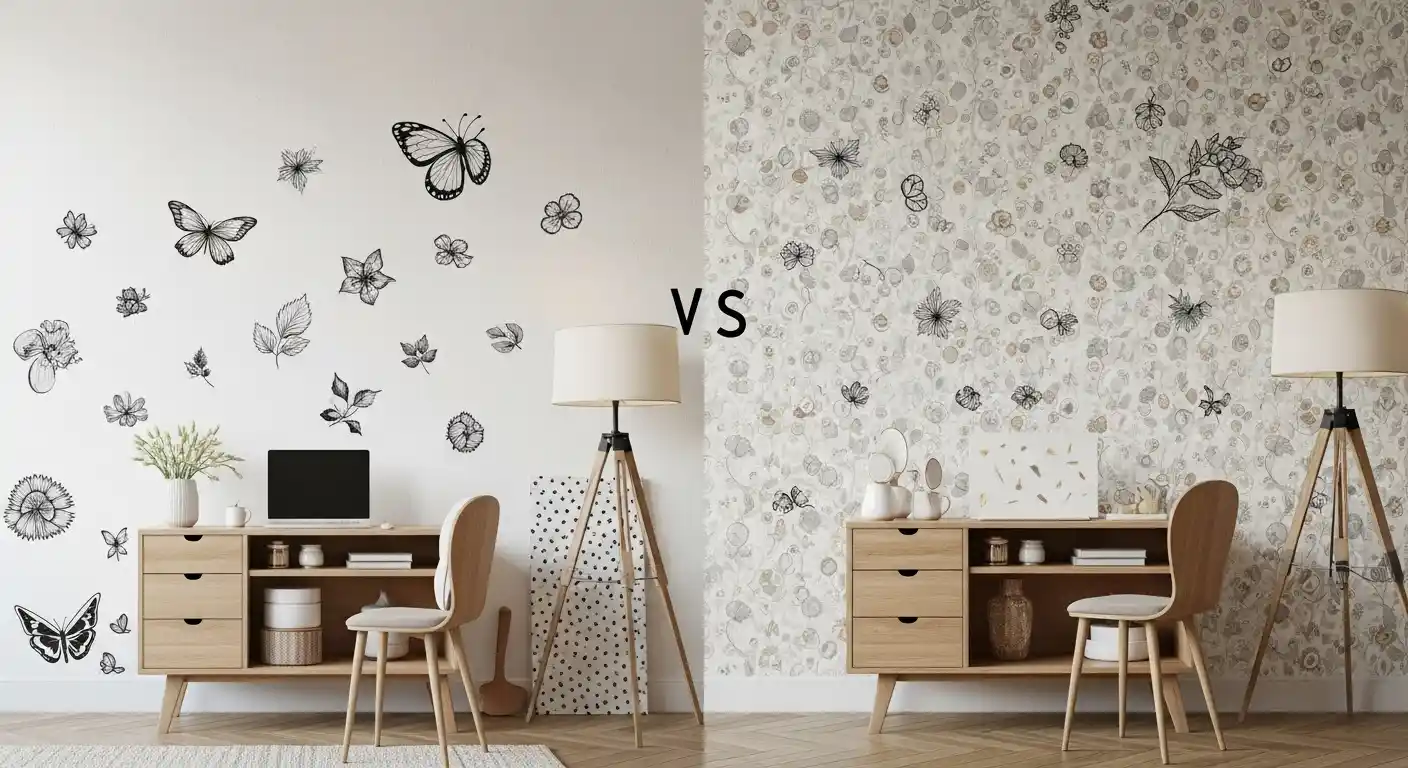 Wall Decals Vs Wallpaper: Which One Wins For Your Walls?